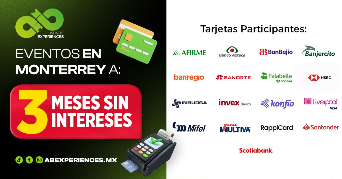 AB Infinite Experiences | Compra tus boletos para conciertos ...